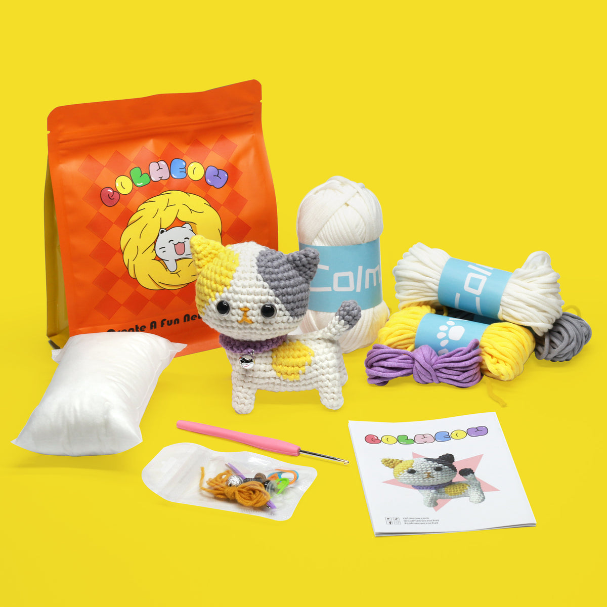 Trobie Kitten Crochet Kit – Colmeow
